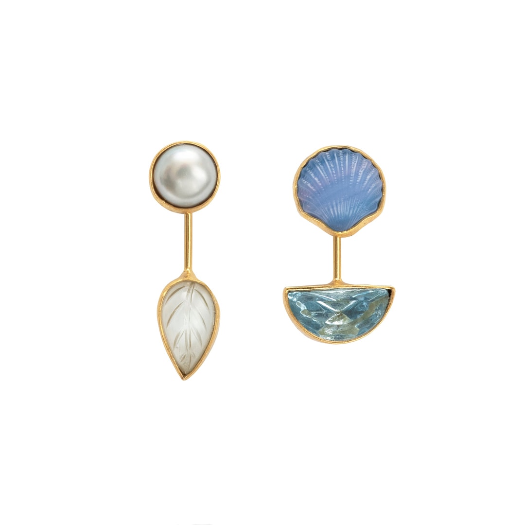 Detachable Drop Earrings - READY TO SHIP — Grainne Morton